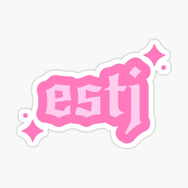 "estj personality" Sticker for Sale by venusbyliv | Redbubble