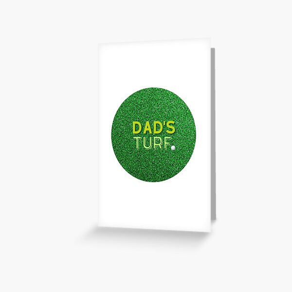 "Funny Golf Loving Dad slogan Dad's Turf - Golf Dad Jokes, Golf Dad ...