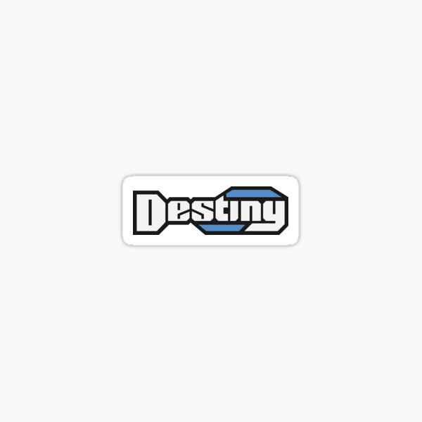 "destiny " Sticker for Sale by rstevens900 | Redbubble