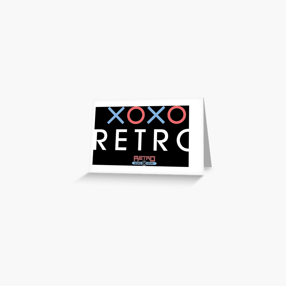 "XOXO Retro - I Love Retro Gaming!" Greeting Card for Sale by ...