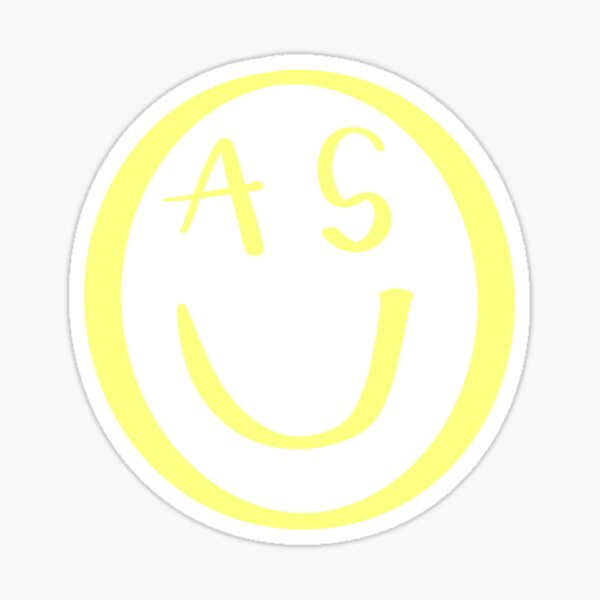"ASU smiley face " Sticker for Sale by madssticker | Redbubble