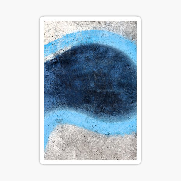 "Abstract art urban mural art for decor and clothing" Sticker for Sale ...