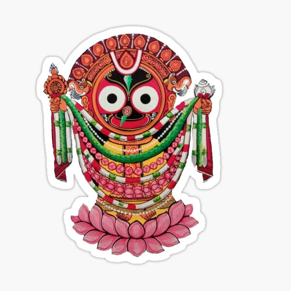 "Jai Jagannath t-shirt | Jagannath phonecase " Sticker for Sale by ...