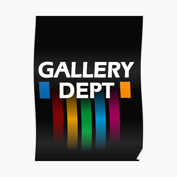 "Gallery DEPT " Poster for Sale by LuyBestDesign | Redbubble