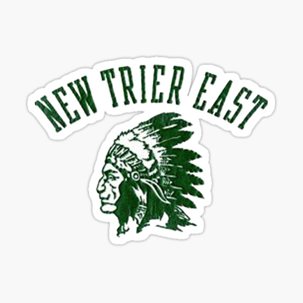 "New Trier East" Sticker for Sale by ardenpedraja | Redbubble