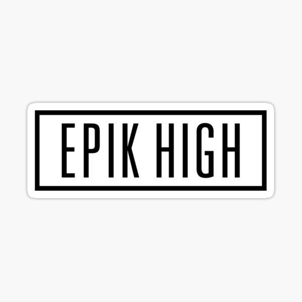 "Epik High Logo" Sticker for Sale by Know-Yourself1 | Redbubble