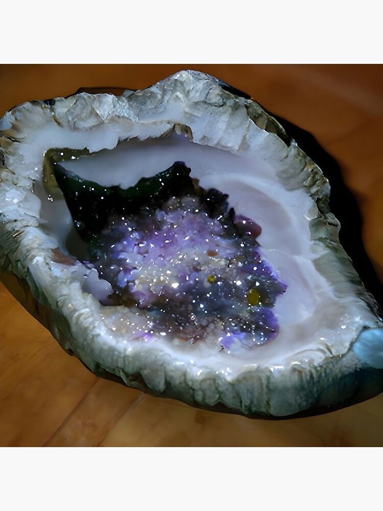 "Geode full of stars AI generated" Poster for Sale by CaedmonOS | Redbubble