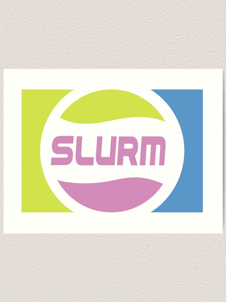 "Slurm Retro Pepsi Logo" Art Print for Sale by JScotty4Reel | Redbubble