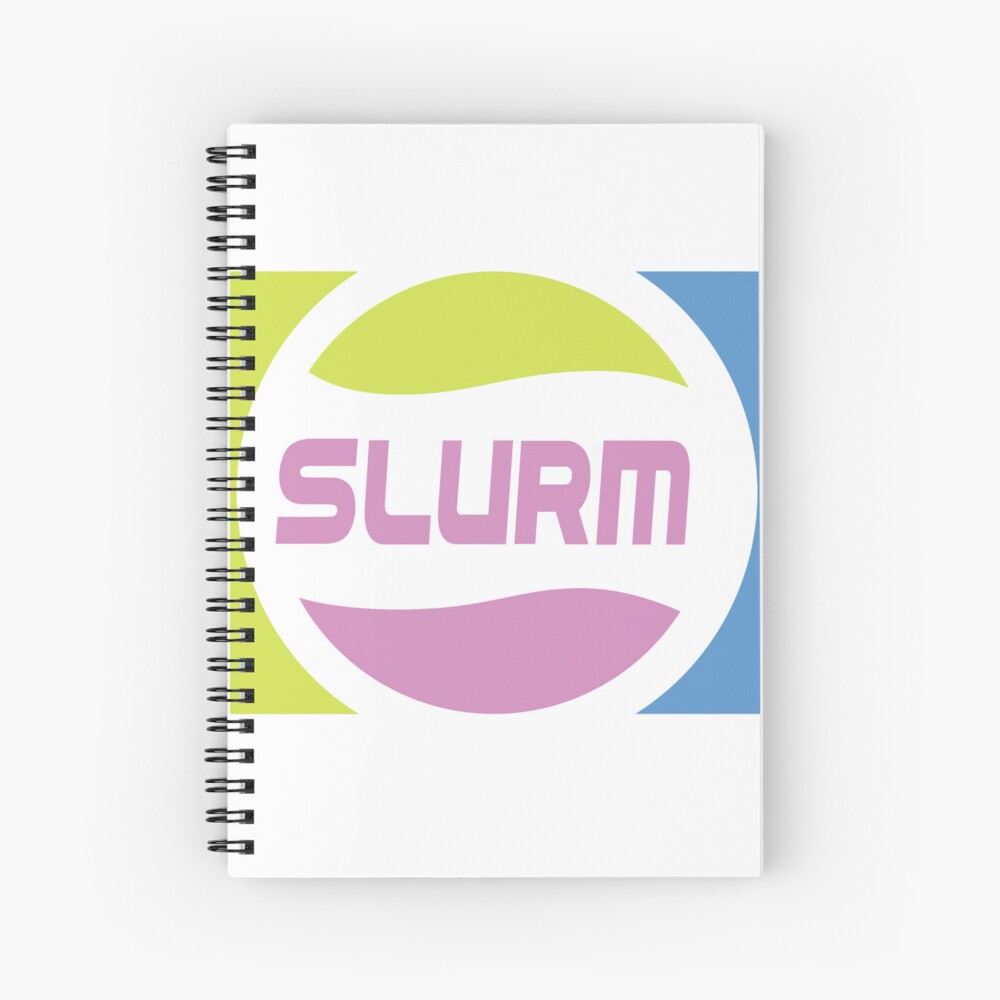 "Slurm Retro Pepsi Logo" Spiral Notebook for Sale by JScotty4Reel ...