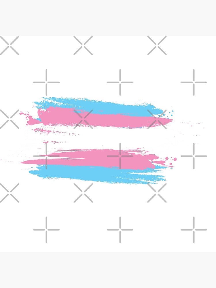 "SPLASH Trans Pride Flag" Poster for Sale by TheTransStyle | Redbubble