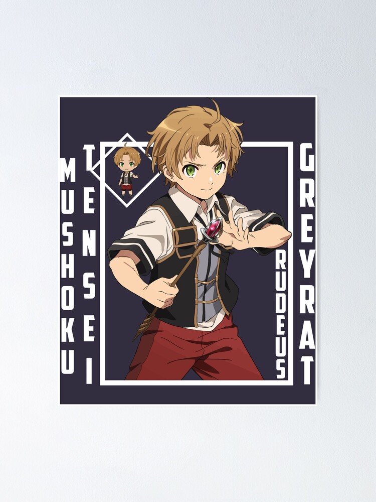 "Endowed Unemployed Sad Rebirth New Life Mushoku Tensei - Rudeus ...