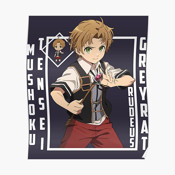 "Endowed Unemployed Sad Rebirth New Life Mushoku Tensei - Rudeus ...