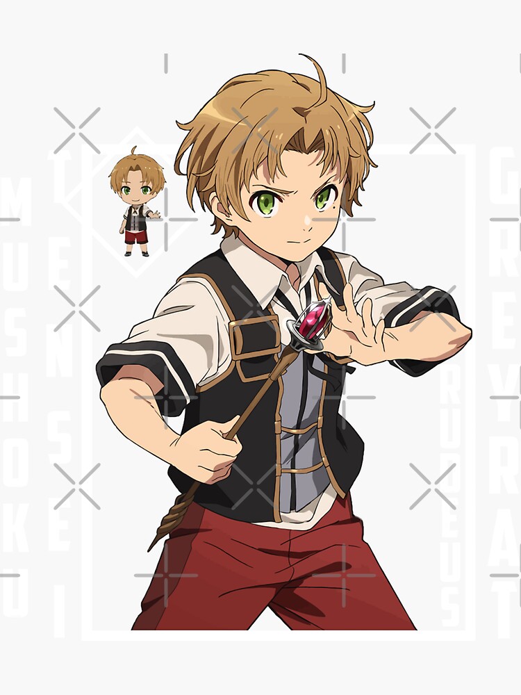 "Endowed Unemployed Sad Rebirth New Life Mushoku Tensei - Rudeus ...