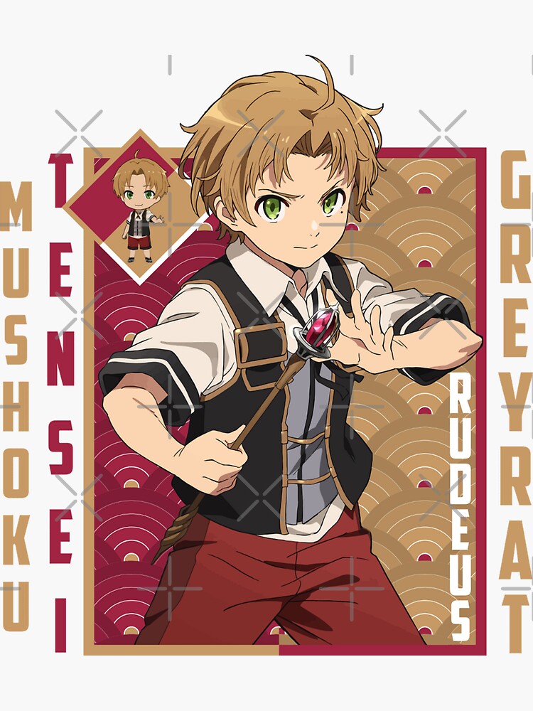 "Endowed Unemployed Sad Rebirth New Life Mushoku Tensei - Rudeus ...