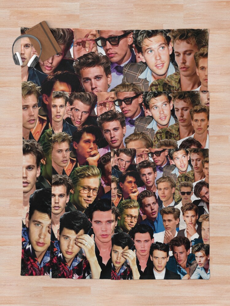 "Austin Butler Photo Collage" Throw Blanket for Sale by Jess-16 | Redbubble