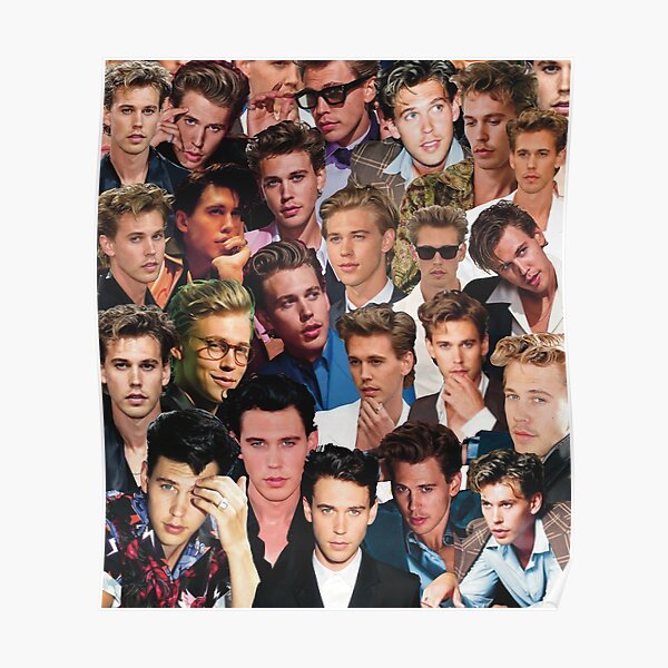 "Austin Butler Photo Collage" Poster for Sale by Jess-16 | Redbubble