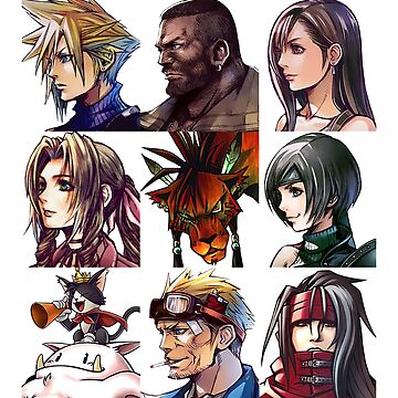 "Final Fantasy Character" Poster for Sale by WellingtonAdams | Redbubble