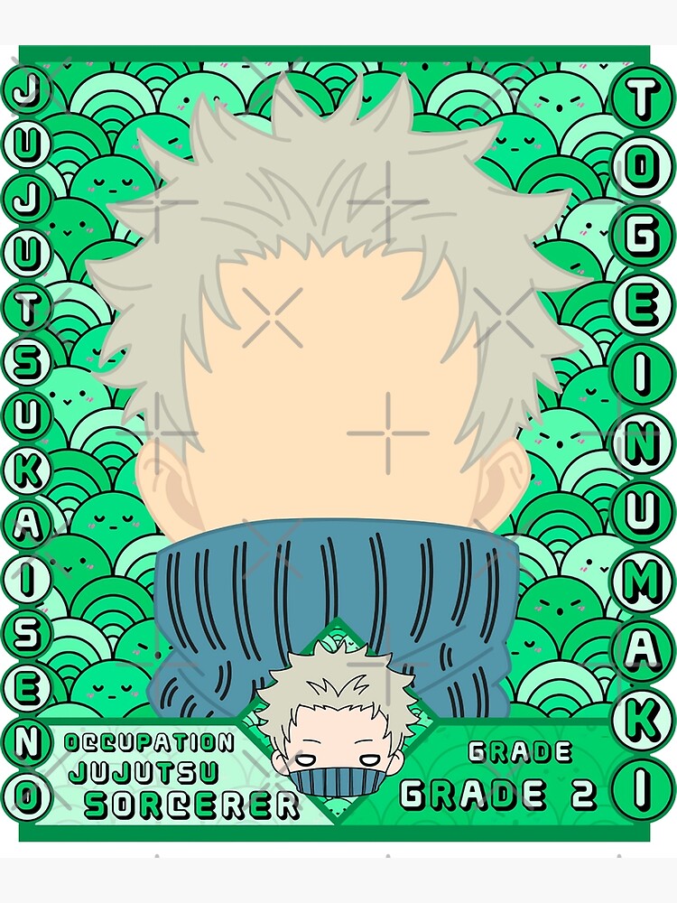 Póster «Más que impresionantes Inumaki Manga Toge Regalos Fanáticos de ...