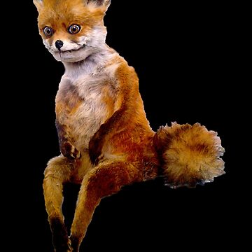 Pegatina for Sale con la obra «Zorro apedreado, el meme del zorro ...