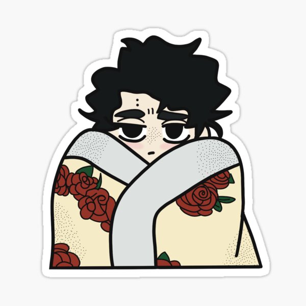 "Blanket Kiyoomi" Sticker for Sale by ghoulscouts | Redbubble