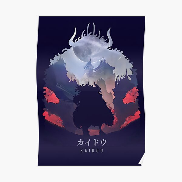 "Kaido One Piece Anime" Poster for Sale by TimothyDubose | Redbubble