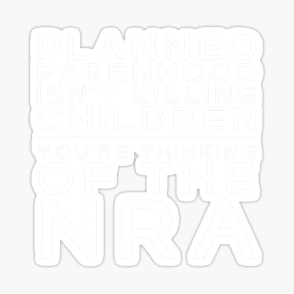 "The Nra Is Killing Kids" Sticker for Sale by JuriToio | Redbubble