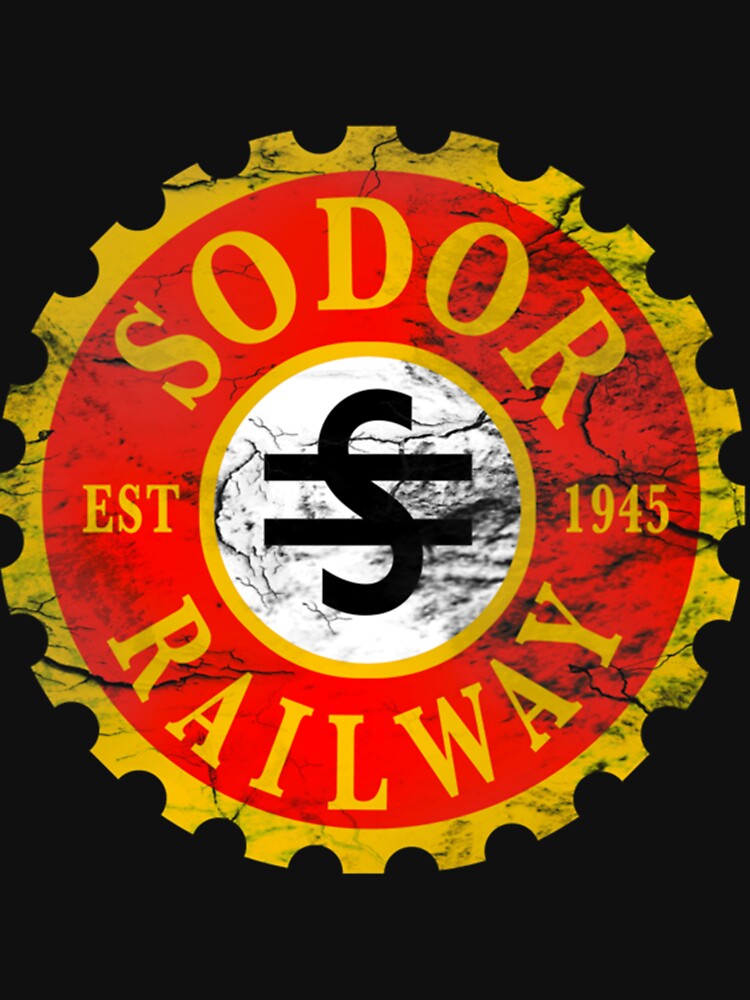 "Sodor Railway Logo - Distressed " T-shirt for Sale by Cletusb804c5 ...