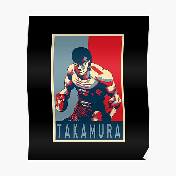 "Hajime No Ippo Takamura Posters" Poster for Sale by Georgekz | Redbubble