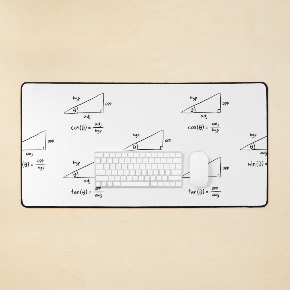 "Trigonometry Math equations and formula Sine Cosine Tangent Right ...