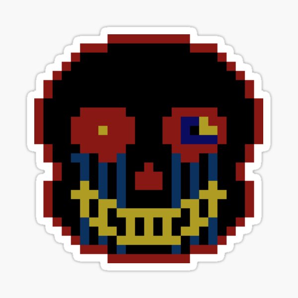 "Error Sans Underfell" Sticker for Sale by Theenderhayden | Redbubble