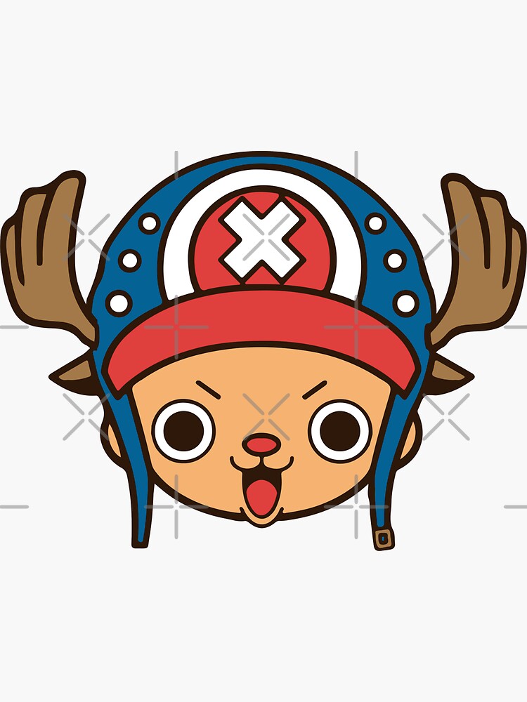 "Tony Tony Chopper " Sticker for Sale by Litheon | Redbubble