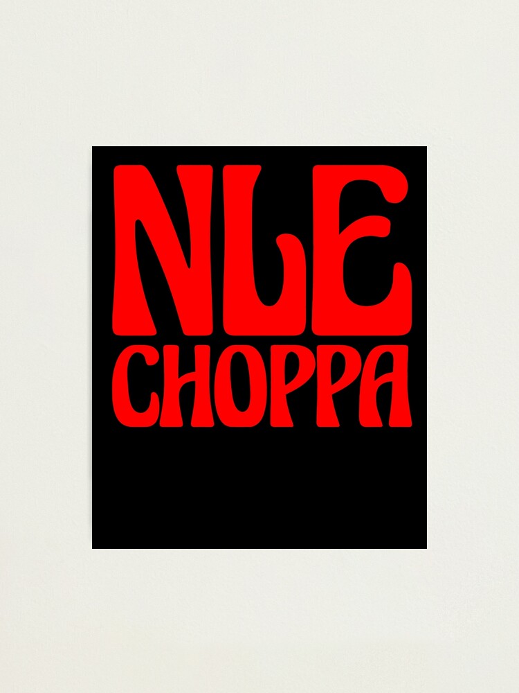 "NLE CHOPPA - NLE CHOPPA MOOD SWINGS 2 red" Photographic Print for Sale ...