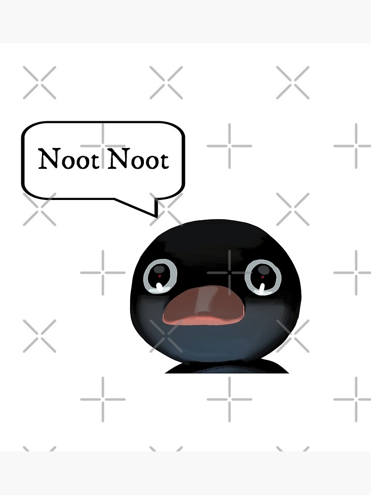 "Terrified Noot Noot" Poster for Sale by Omar-Designer-1 | Redbubble