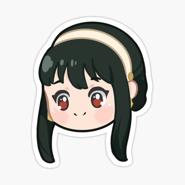 "Yor Forger" Sticker for Sale by IIVX | Redbubble