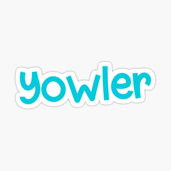 "Yowler, Funny Cool Best color art" Sticker for Sale by artdragongift ...