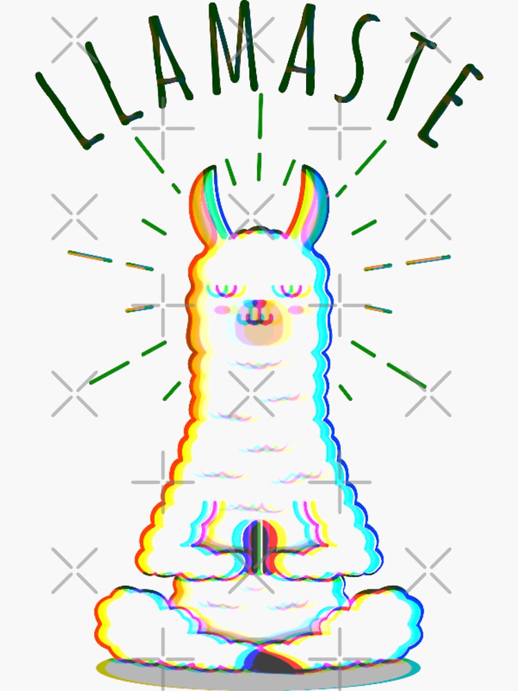 "Llamaste" Sticker for Sale by Ami-Ami | Redbubble