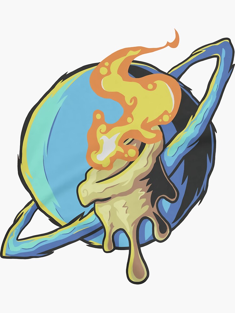 "Izzzyzzz - RUSHLIGHT INVADER" Sticker for Sale by evvaegen | Redbubble