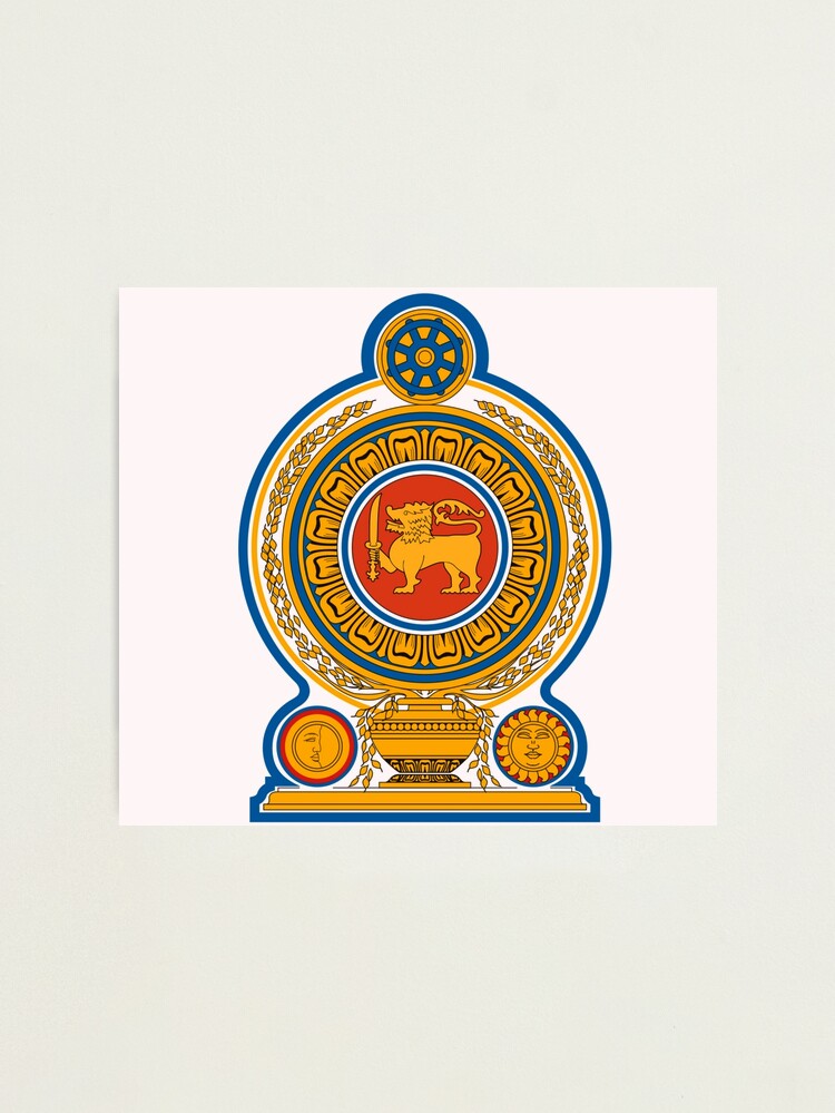 Sri Lanka National Logo Sri Lanka National Flag Single Side Digital