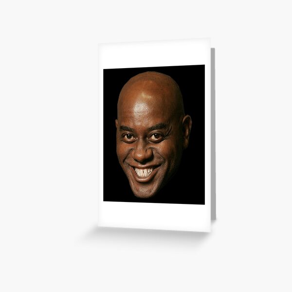 "Ainsley Harriott funny meme face " Greeting Card for Sale by ...