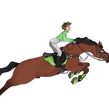 Springen Pferd Clipart School