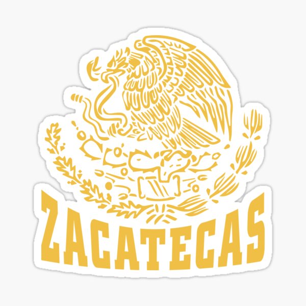 "Zacatecas Coat Of Arms Mexican State" Sticker for Sale by GutsyShop ...
