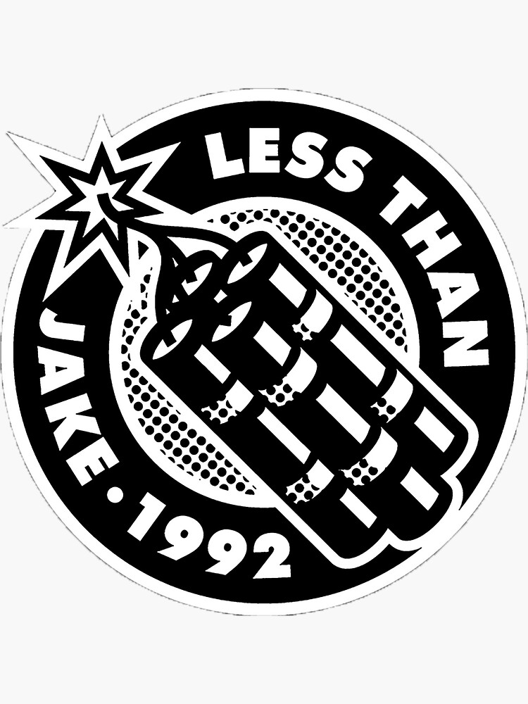 "less than jake best selling" Sticker for Sale by Thimout | Redbubble