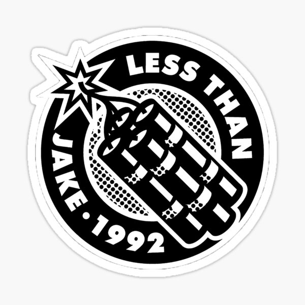 "less than jake best selling" Sticker for Sale by Thimout | Redbubble