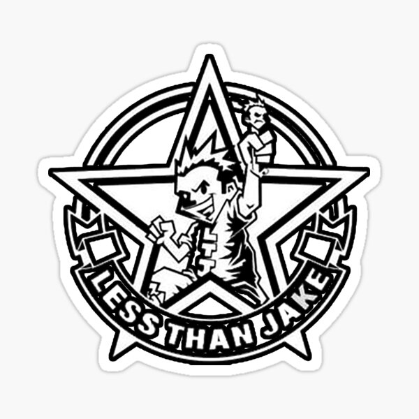 "less than jake best selling" Sticker for Sale by Thimout | Redbubble