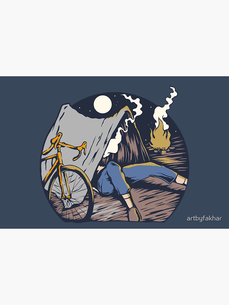 "Let's have a nightride" Sticker for Sale by artbyfakhar | Redbubble
