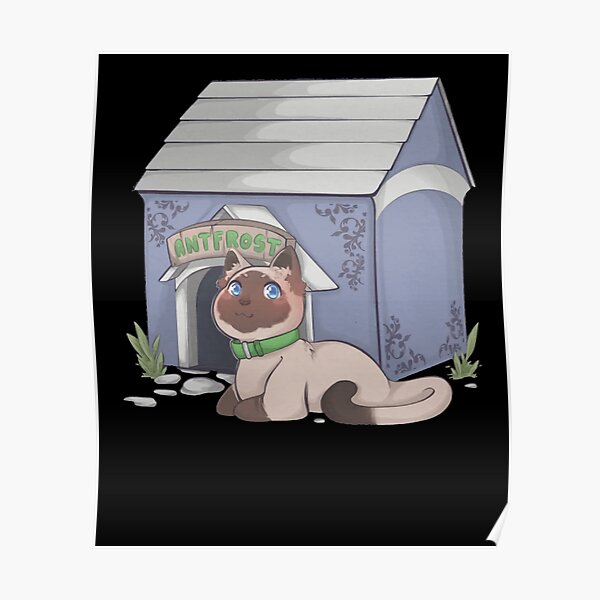 "antfrost - Cat House" Poster for Sale by Corietringer | Redbubble