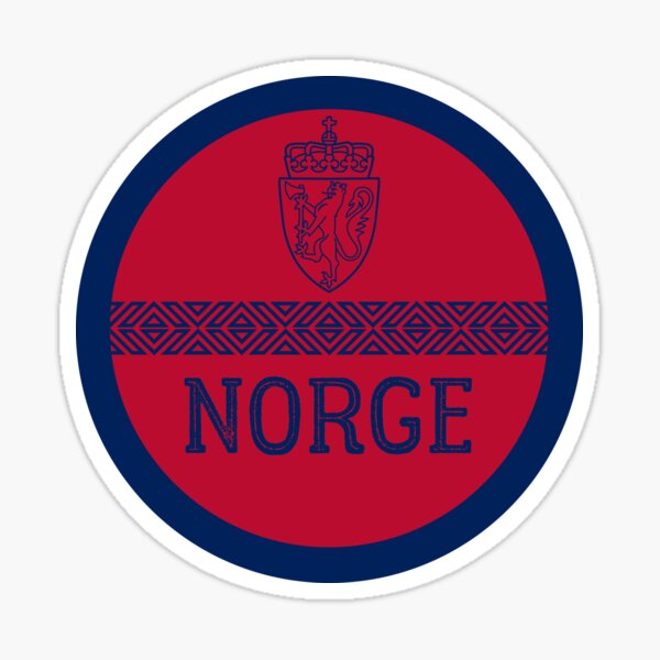 "Norway Retro Roundel" Sticker for Sale by FedSherDesign | Redbubble