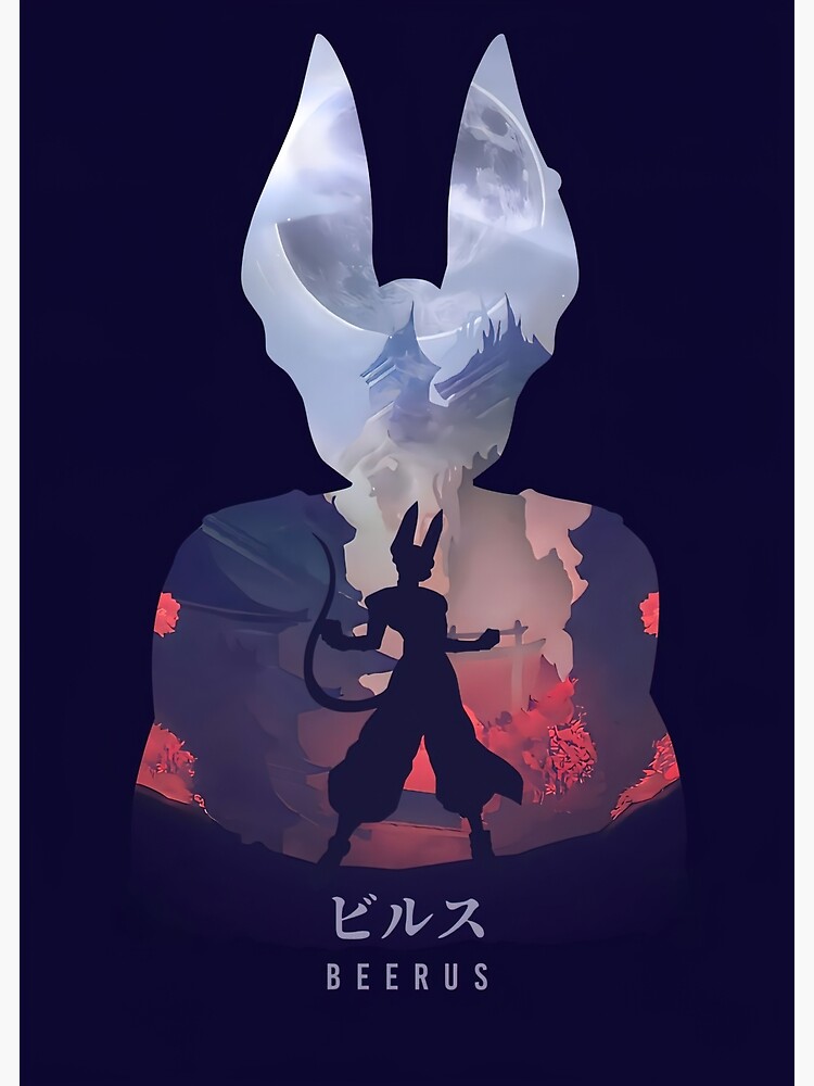 "Beerus Dragon Ball Anime" Poster for Sale by DanielDutkosky | Redbubble