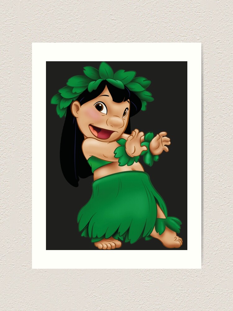 Lámina artística «Stitch Lilo Pelekai , Lilo y Stitch Lilo Dance , Lilo ...