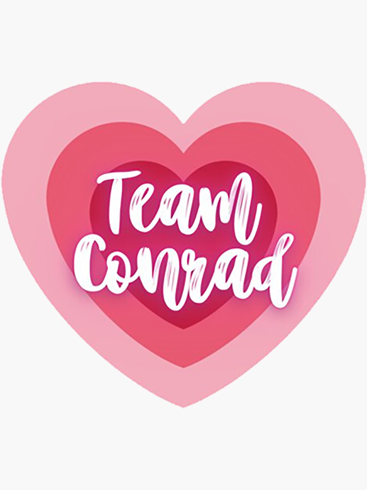 Sticker « Team Conrad ♡ L'été où je suis devenue jolie », par ...